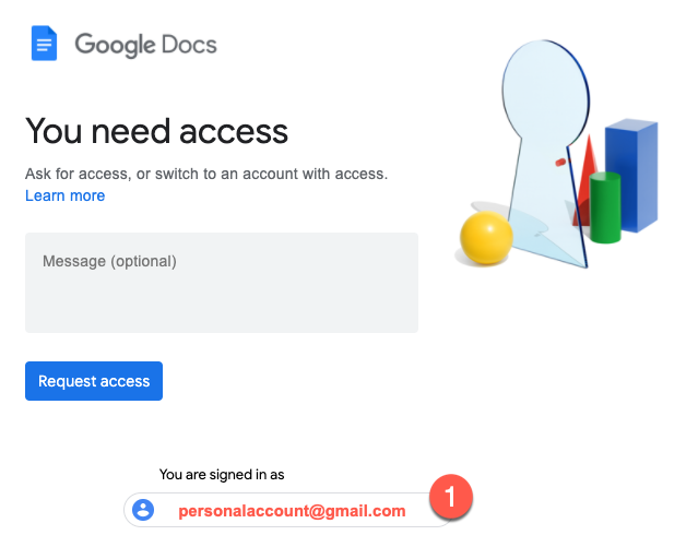 "Access Denied" for Google Drive Documents